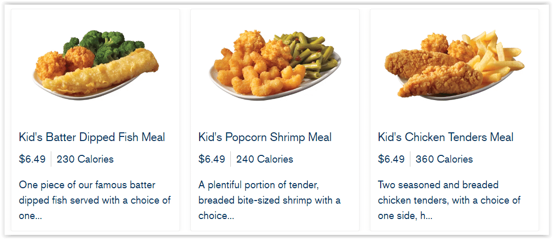 Captain D’s Specials & Menu Deals