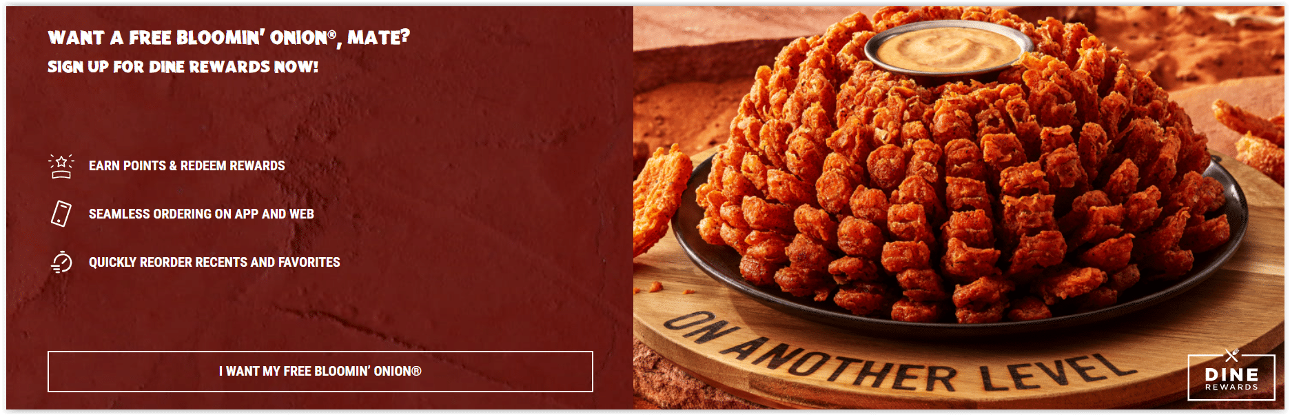 Outback Steakhouse Specials and Menu Deals