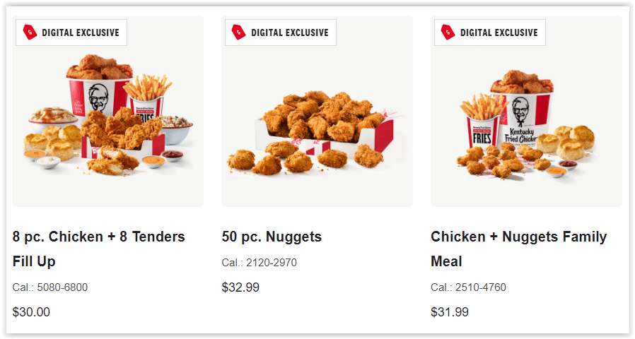 KFC Specials & Deals