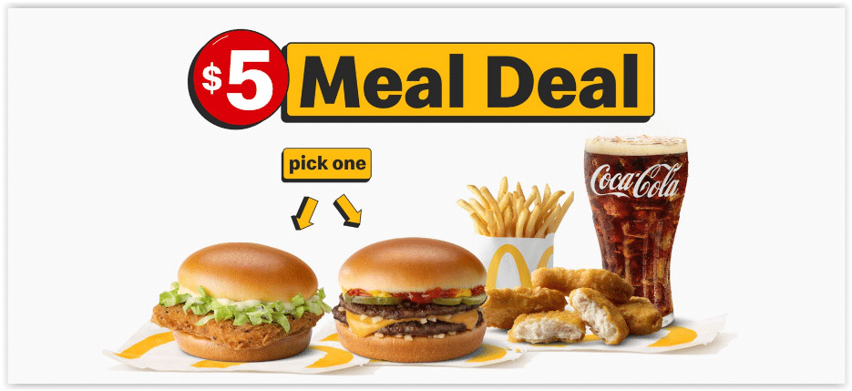 McDonald's Deals & Dollar Menu Specials