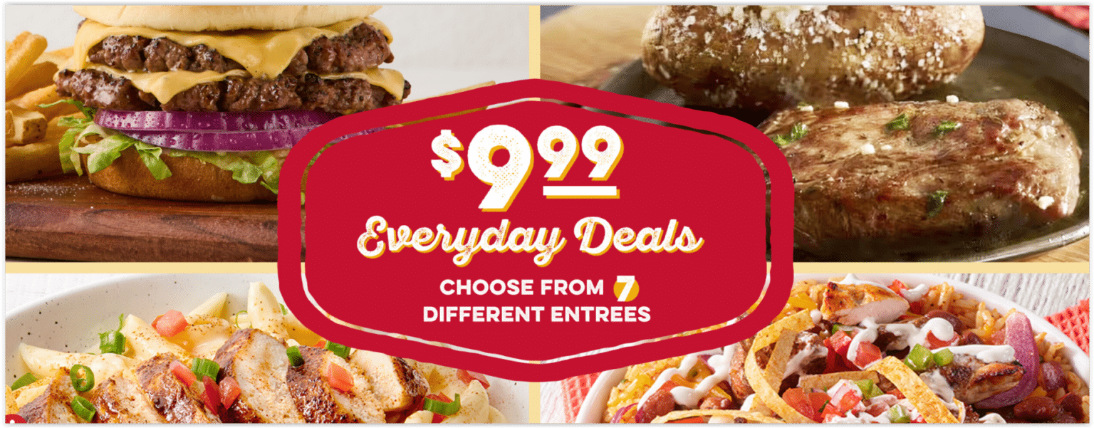 Ruby Tuesday Specials & $9.99 Everyday Deals
