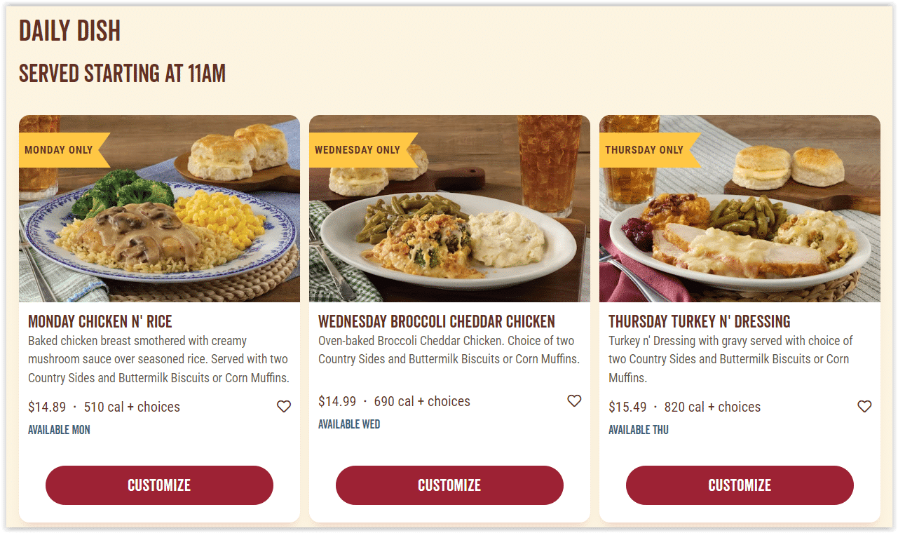 Monday Fast Food Specials & Restaurant Deals