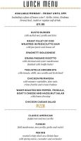 Gusto UK Menu Prices
