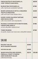 Gusto UK Menu Prices