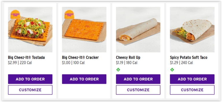 Taco Bell Specials & Deals - Free Delivery & Cravings Value Menu