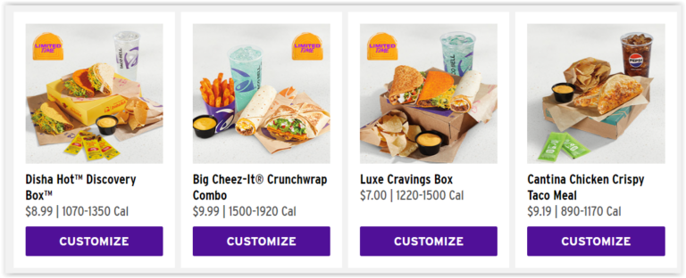 Taco Bell Specials & Deals - Free Delivery & Cravings Value Menu