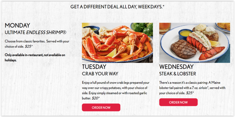 Tuesday Fast Food Specials & Restaurant Deals