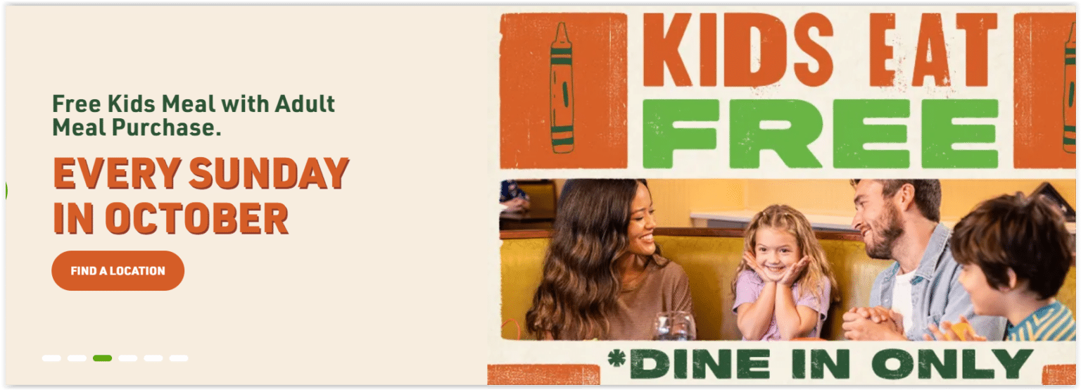 Sunday Fast Food Specials & Restaurant Deals