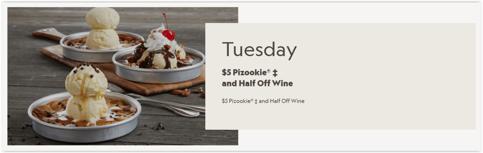 Tuesday Fast Food Specials & Restaurant Deals