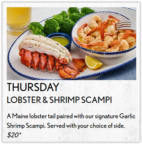 Thursday Restaurant Specials & Food Deals