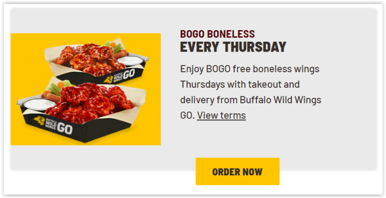 Thursday Restaurant Specials & Food Deals