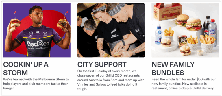 Grill’d Healthy Burgers Menu Offers & Specials Australia