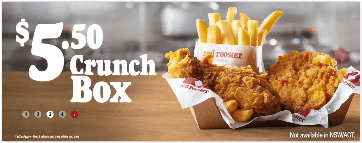 Red Rooster Australia Offers & Vouchers