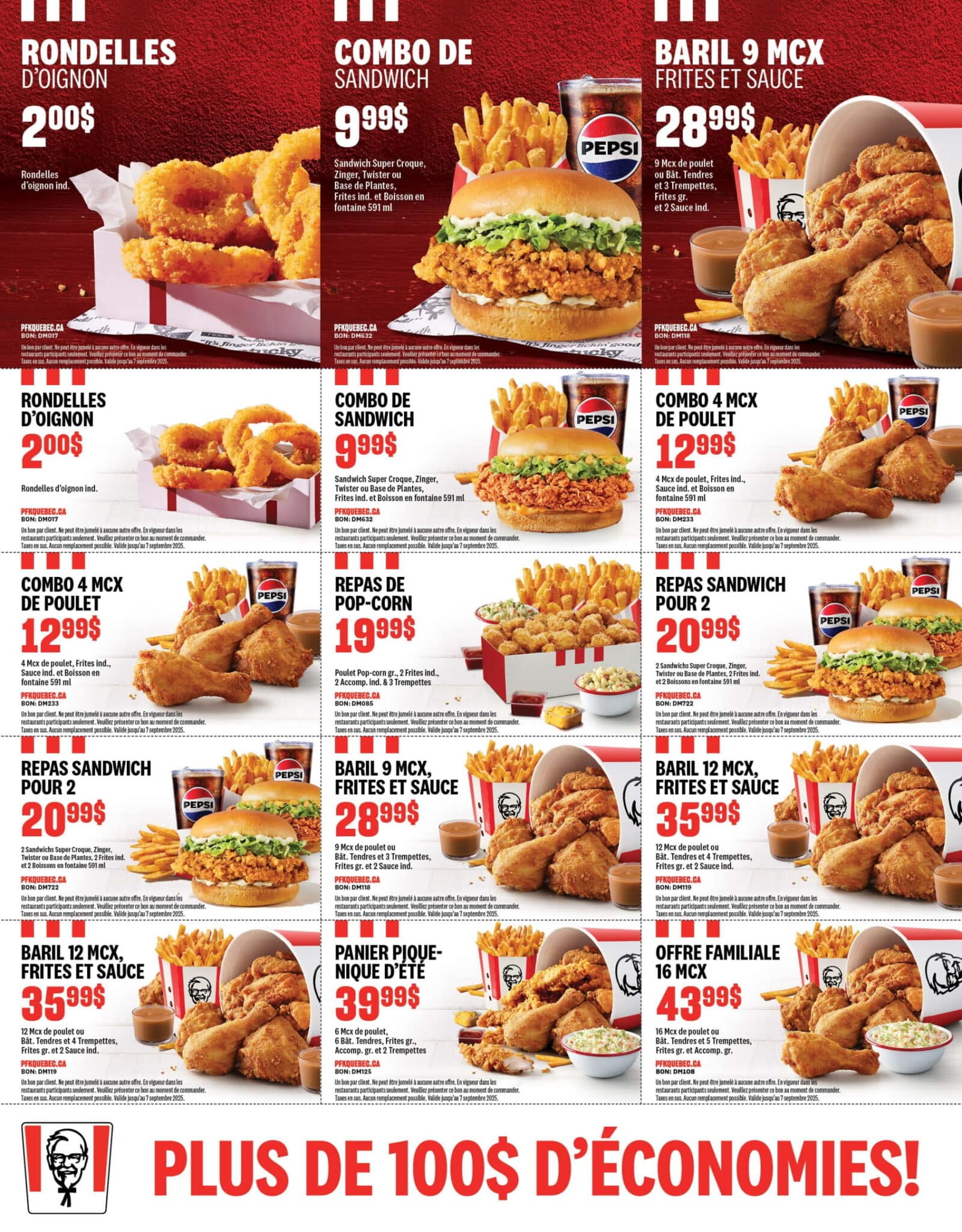 KFC Canada: Latest Deals, Coupons & Online Specials