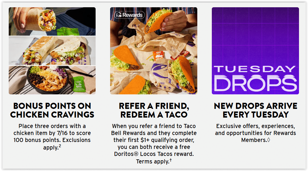 Taco Bell Specials & Deals - Free Delivery & Cravings Value Menu