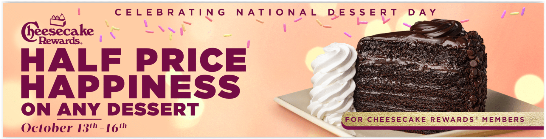 The Cheesecake Factory Happy Hour Menu Specials and Coupons