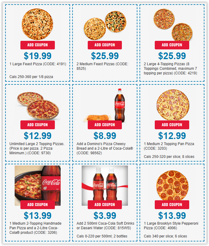 Domino’s Canada: Latest Deals and Coupons