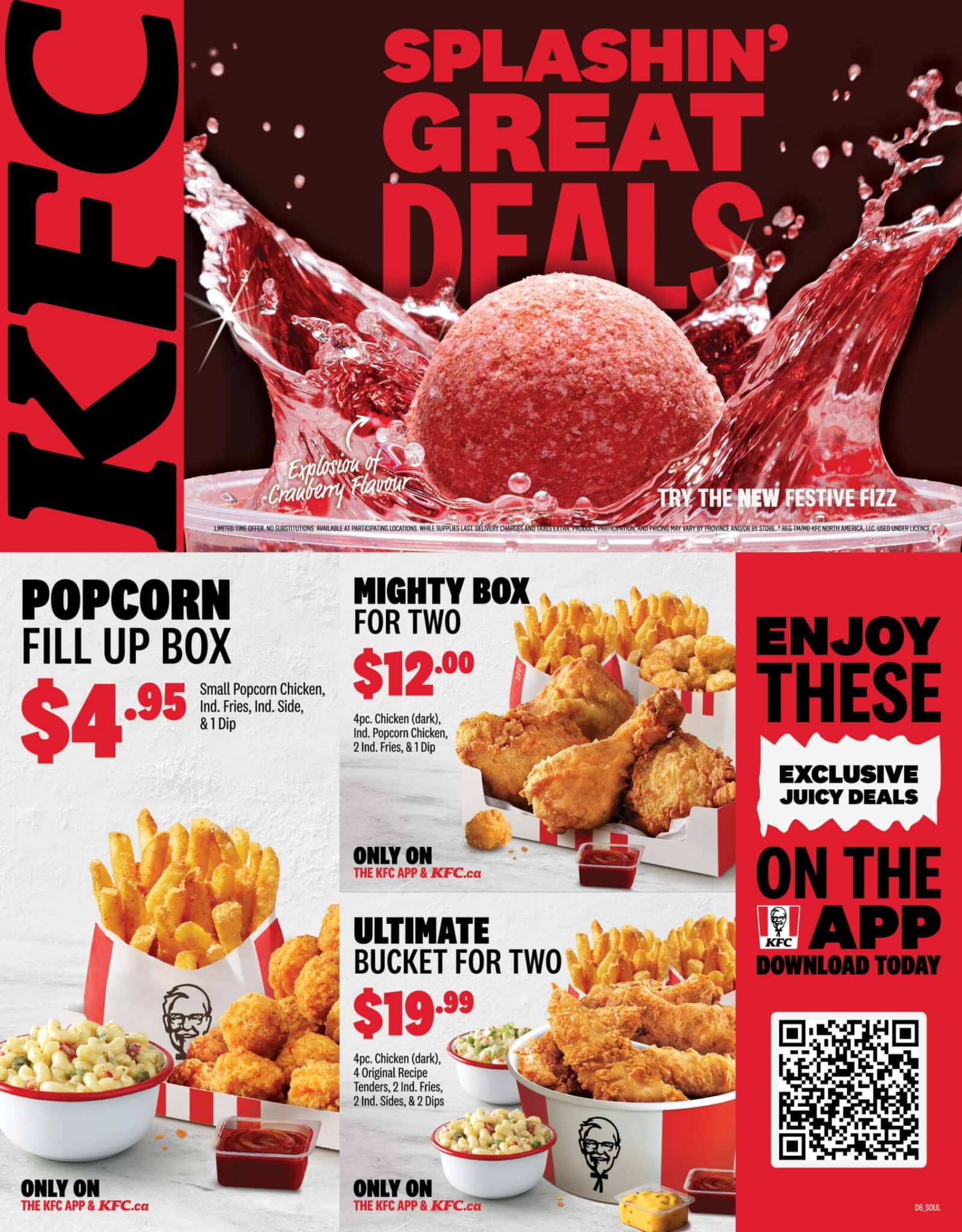 KFC Canada: Latest Deals, Coupons & Online Specials